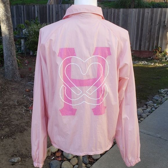 HUF | Jackets & Coats | Huf Breast Cancer Awareness Jacket | Poshmark